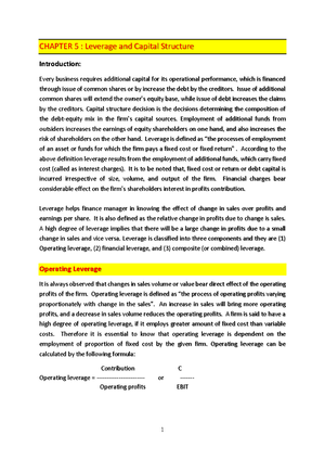 Chapter 2 - C h a p t e r 2 : Su mm a r izin g th e Ac co un tin g Tr ...