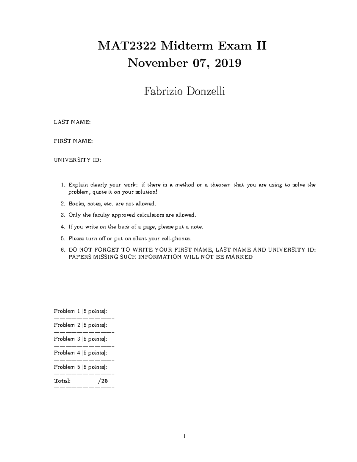 Midterm 2 7 November 2019 Questions And Answers Warning Decodescan Unexpected Mcu Data
