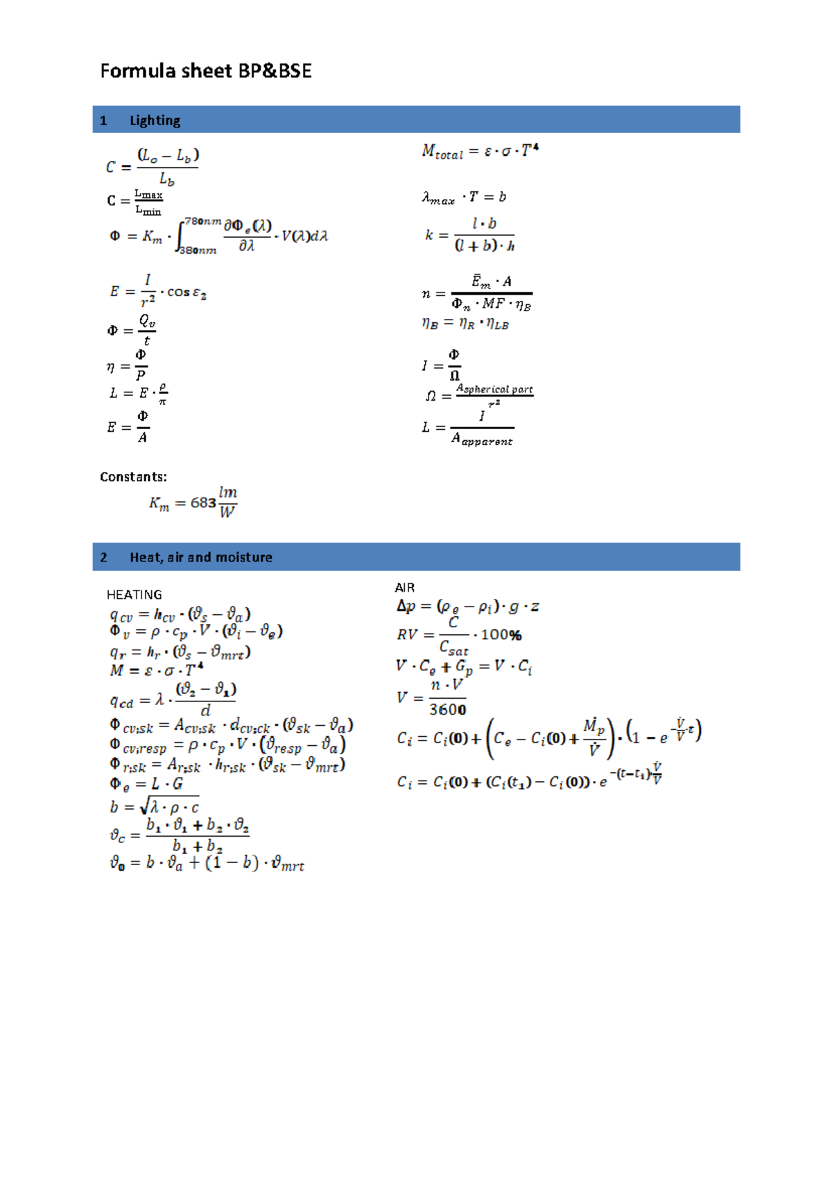 7S4X0 Bpbse formula sheet 2020-2021 (rev Co Ha) v2 - Warning: TT ...