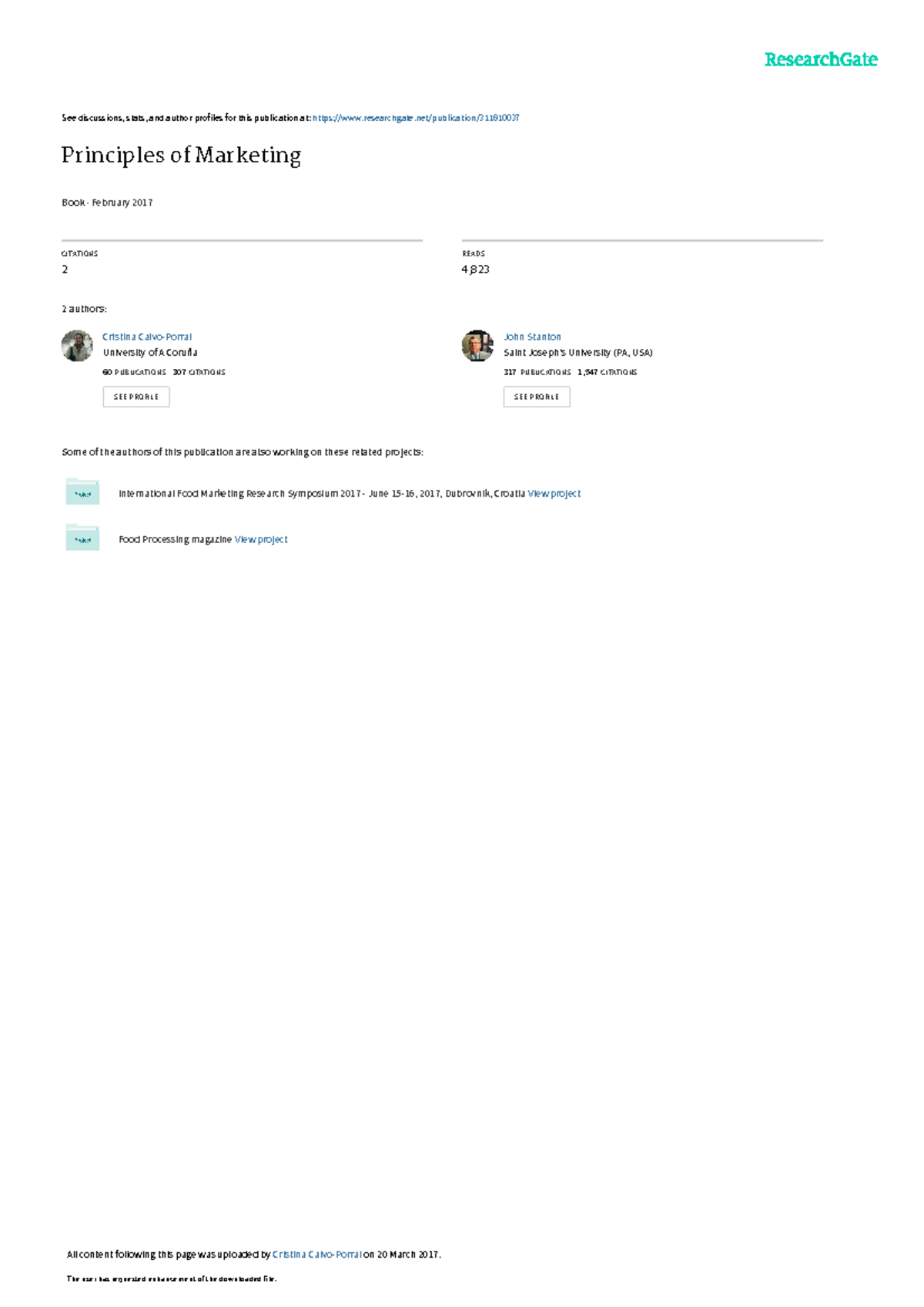 Principlesofmarketing-ESIC - Warning: Popup annotation has a missing or invalid parent ...