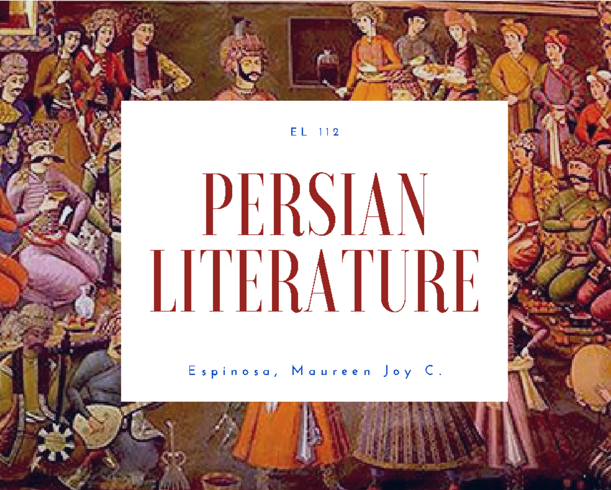 Blue Pattern Persian Carpet Art Photo Collage - PERSIAN LITERATURE E s ...