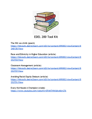 Issue in Education - EDEL 200 sec 03 Professor Griswold 4 May 2021 The ...