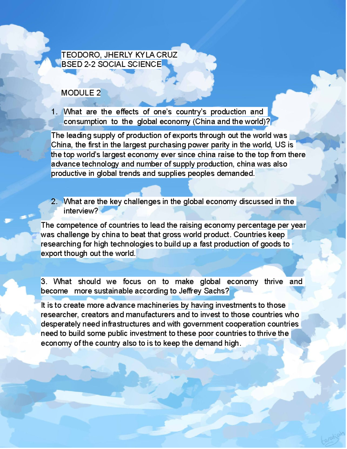 Contempo Module 2 - gbsdg - TEODORO, JHERLY KYLA CRUZ BSED 2-2 SOCIAL ...