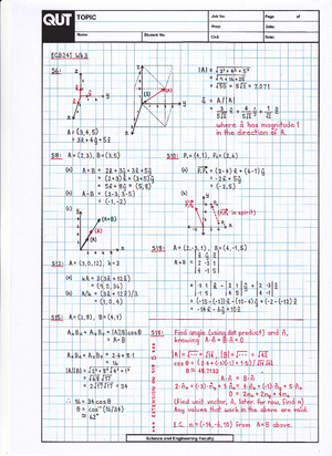 EGB341 W1 extra examples - EGB241 - EGB341 W-1 extra examples Example 1 ...