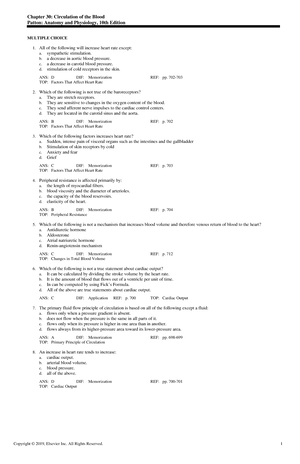 Chapter 20 Central Nervous System - Patton- Anatomy & Physiology, 9th ...