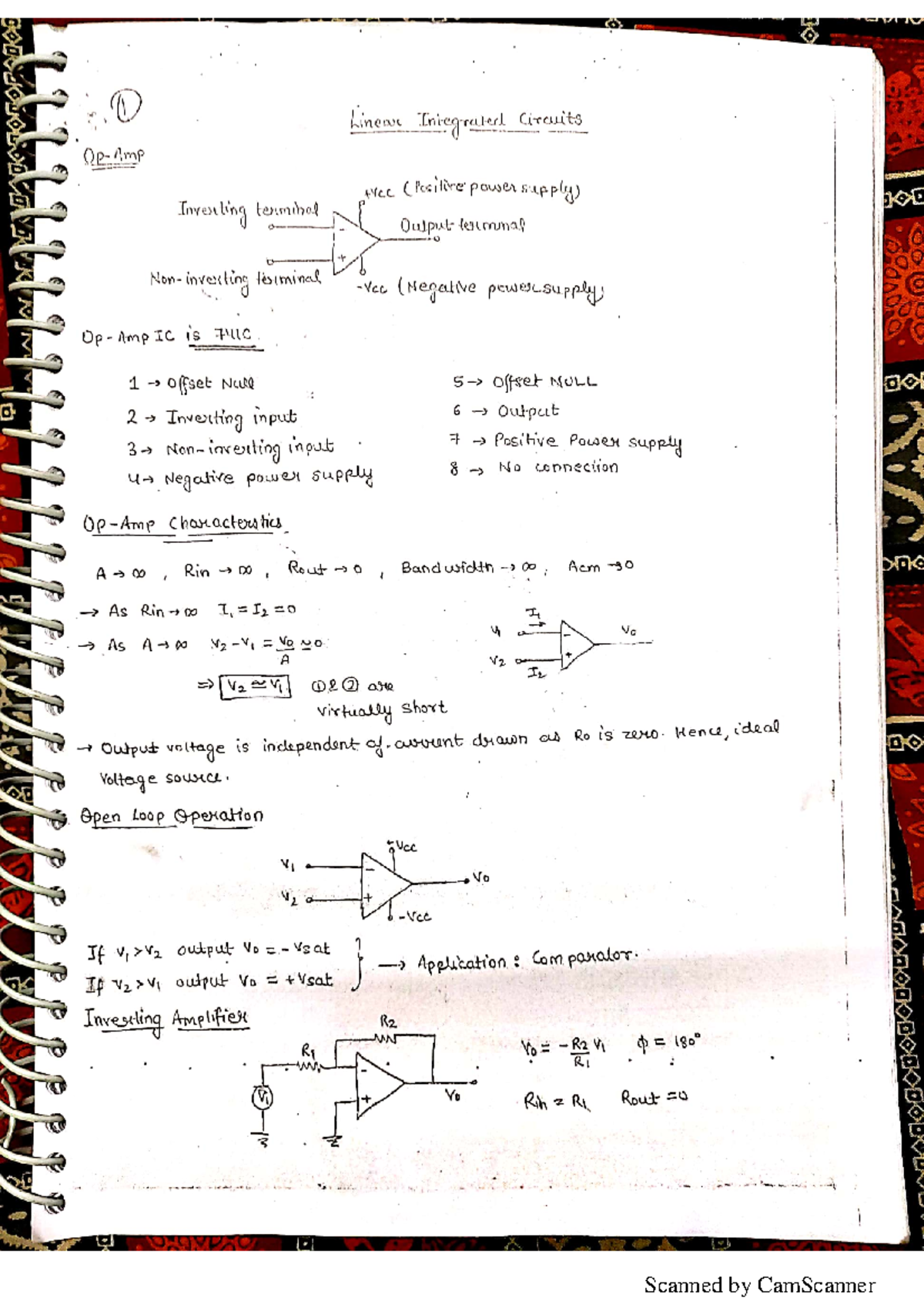 LIC Notes-1 - Pragati Sir's Class notes - Linear Integrated Circuits ...