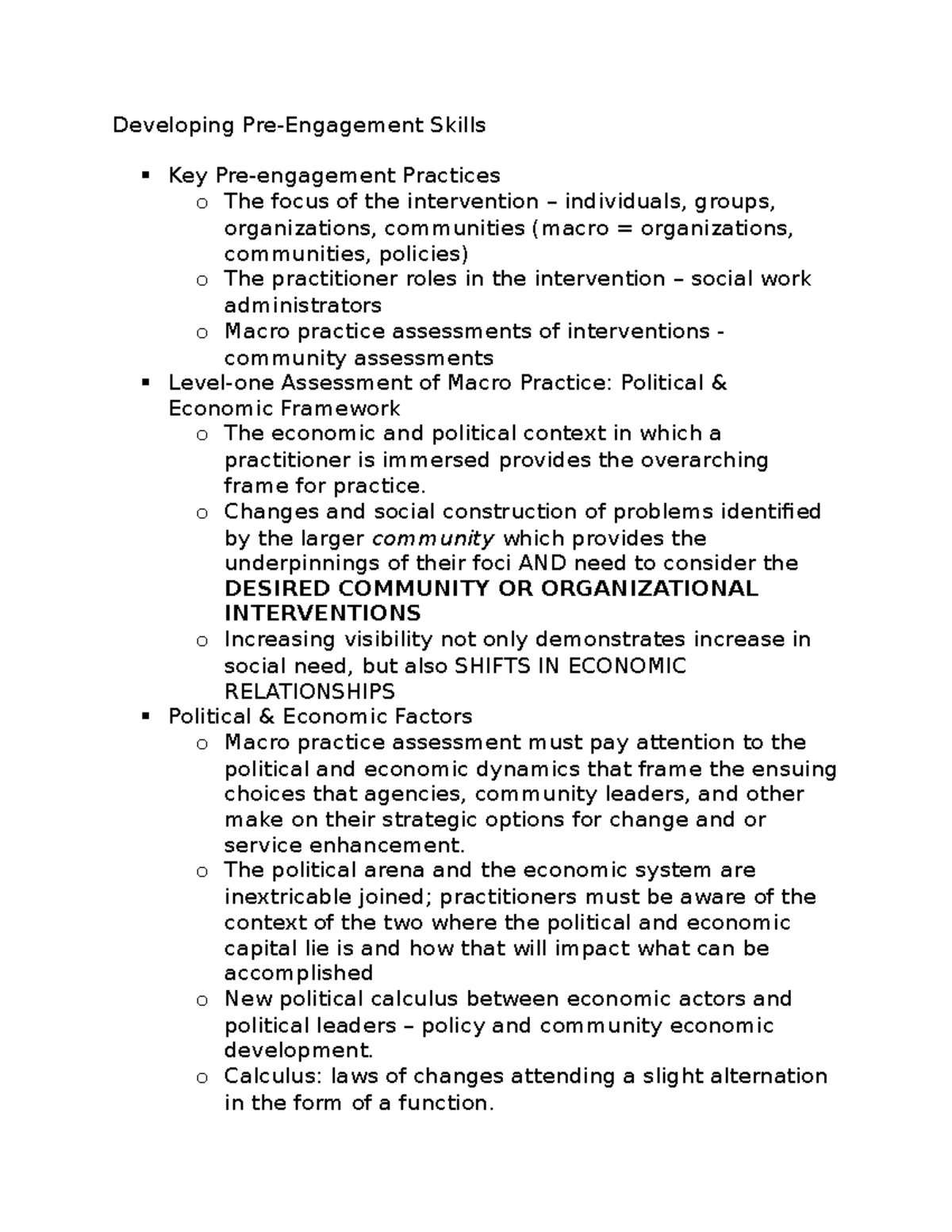 C - Chapter 2 notes - Developing Pre-Engagement Skills Key Pre ...