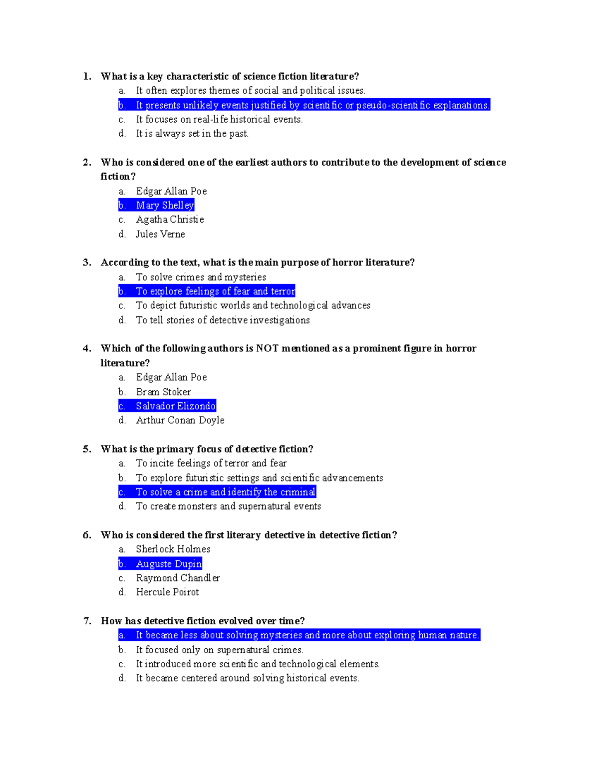 Great Universal Writers guía - What is a key characteristic of science ...