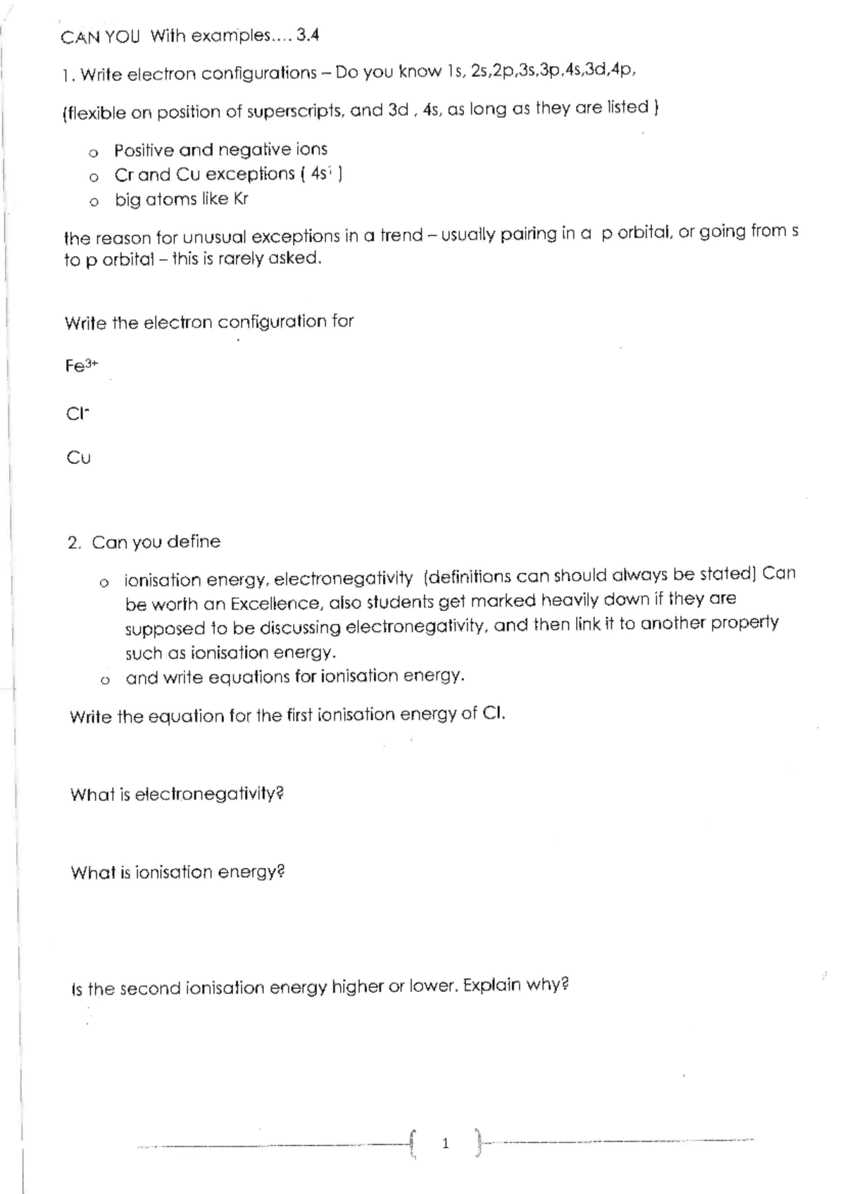 Chem18July - Chemistry work that can be done in class for NCEA 3.4 chem ...
