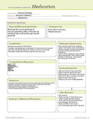 Dantrolene (Dantrium) - ACTIVE LEARNING TEMPLATES THERAPEUTIC PROCEDURE ...