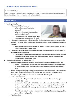 [CASE LAW] Study Unit 1 - Introduction - Ex Parte Graham 1963 4 SA 145 ...