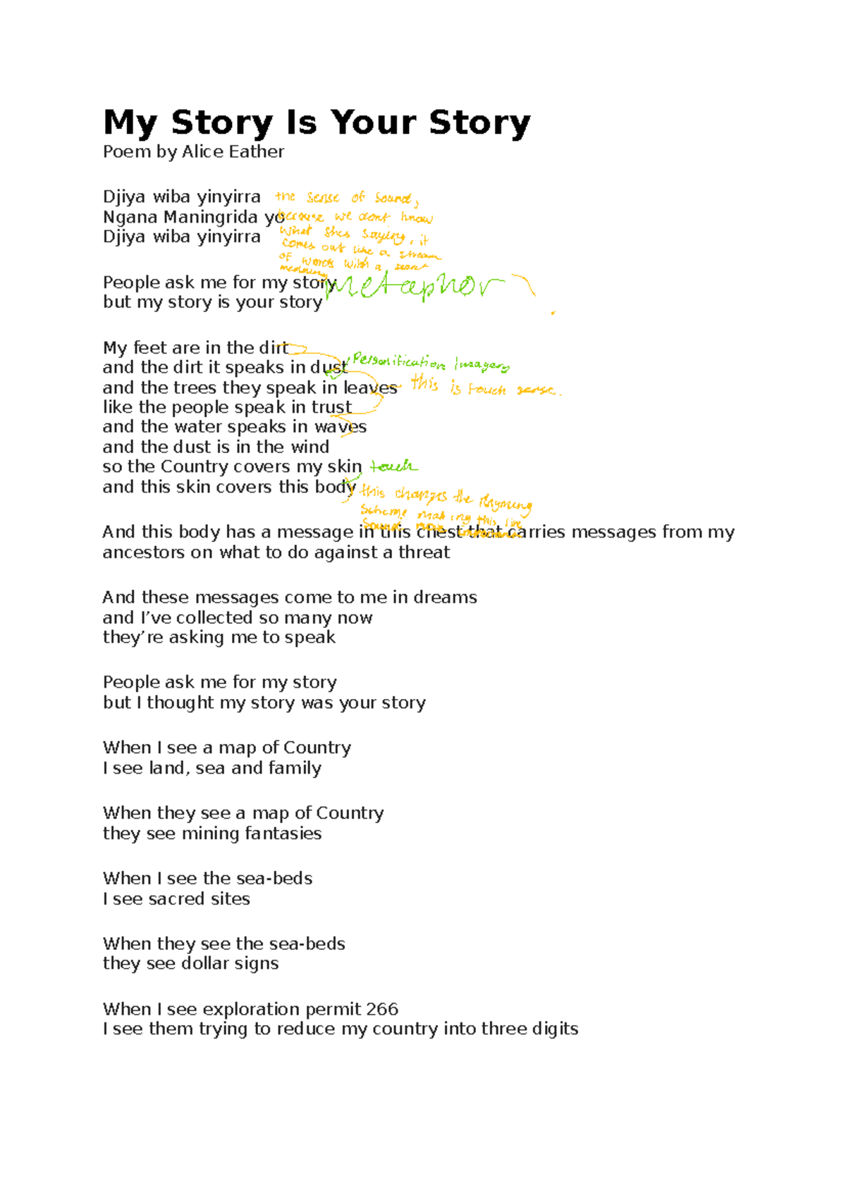 3 Slam Poetry Alice Eater - My Story Is Your Story Poem by Alice Eather ...