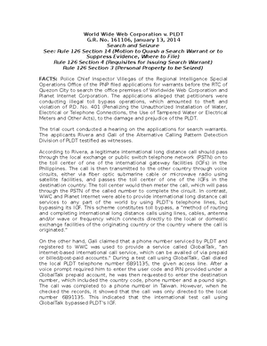 82137878 Case Digest Stone Hill vs Diokno - Page G. No. L-19550 June 19 ...