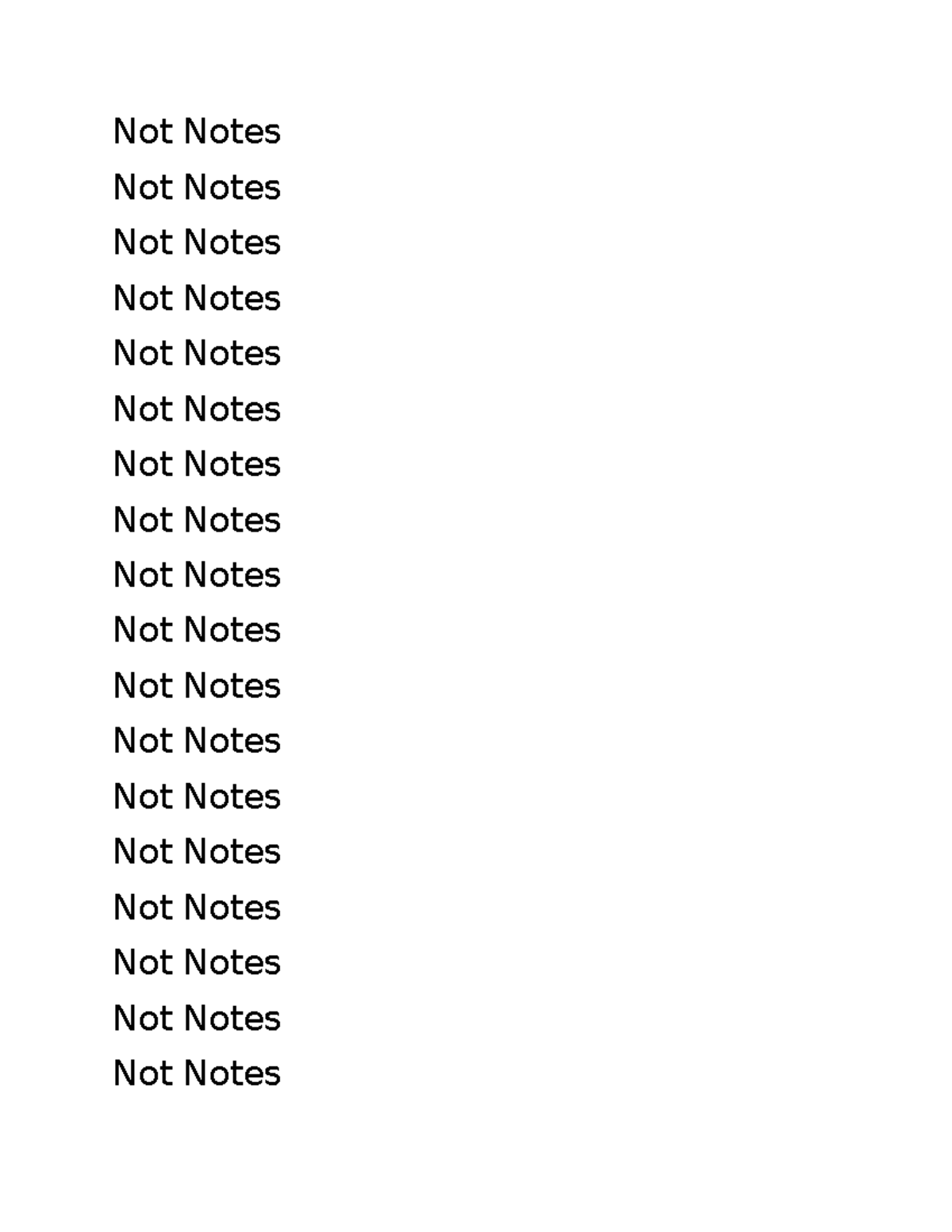 Not Notes - Accountancy - Not Notes Not Notes Not Notes Not Notes Not ...