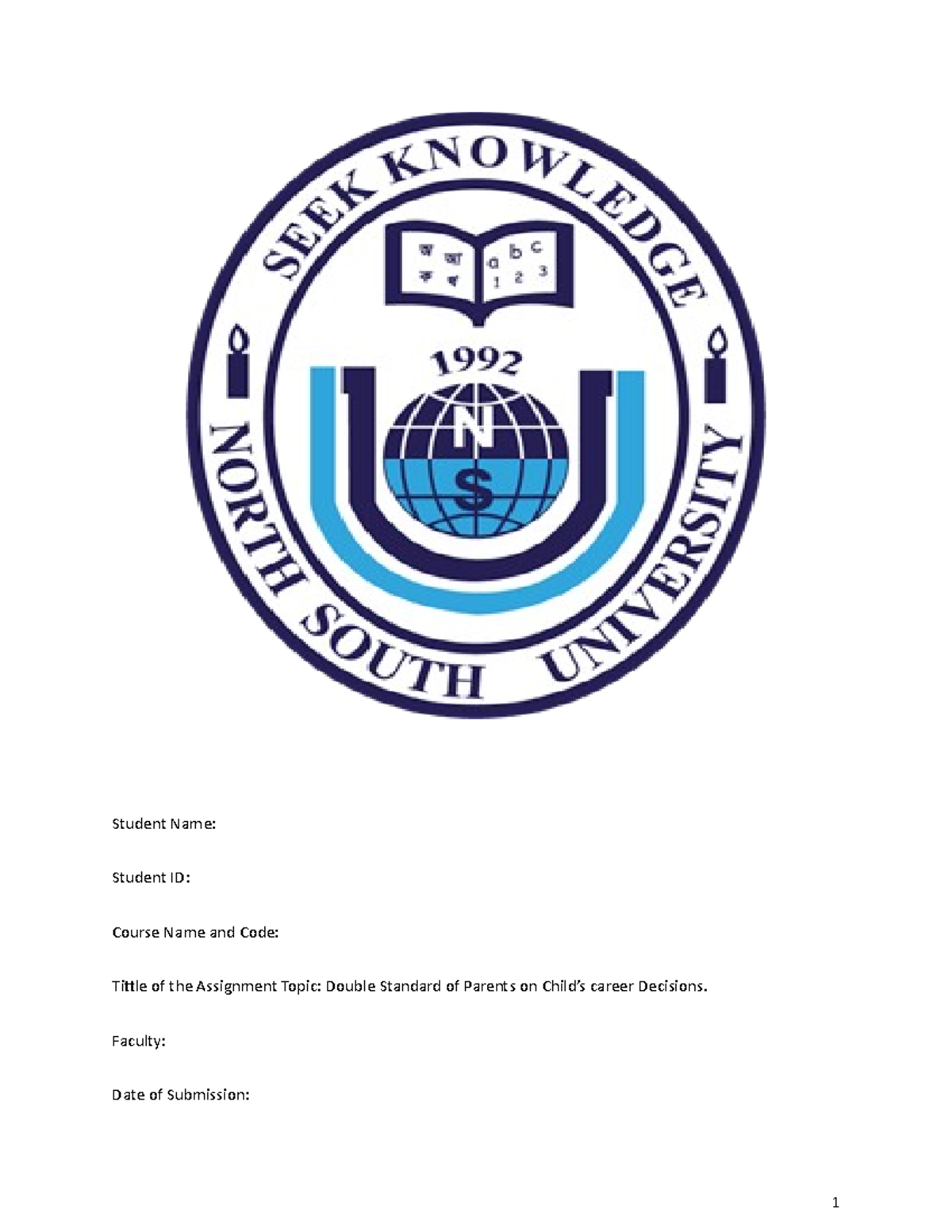 105%20Report - I did it - Student Name: Student ID: Course Name and ...