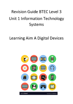Sample assessment material Unit 1 Information Technology Systems ...