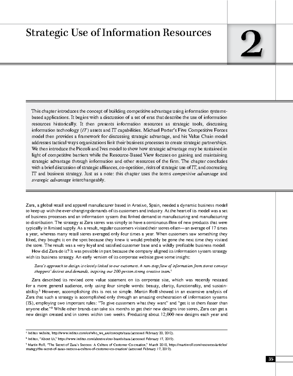 2020-Pearlson Chapter 2-3 Managing and Using Information Systems - A ...