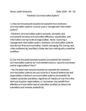 01 Laboratory Exercise 1(15) - IT 01 Laboratory *Property of STI ...