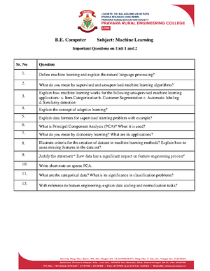 BE Computer Engineering 2019 Pattern - unipune.ac Faculty of ...