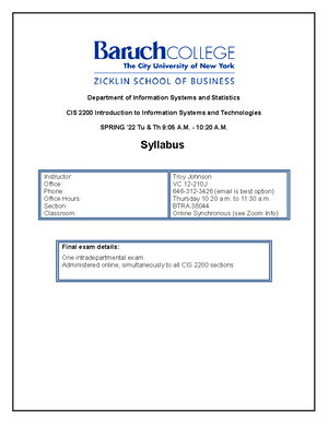 VBA Excel Module Guide Practice - CIS 2200 - Studocu