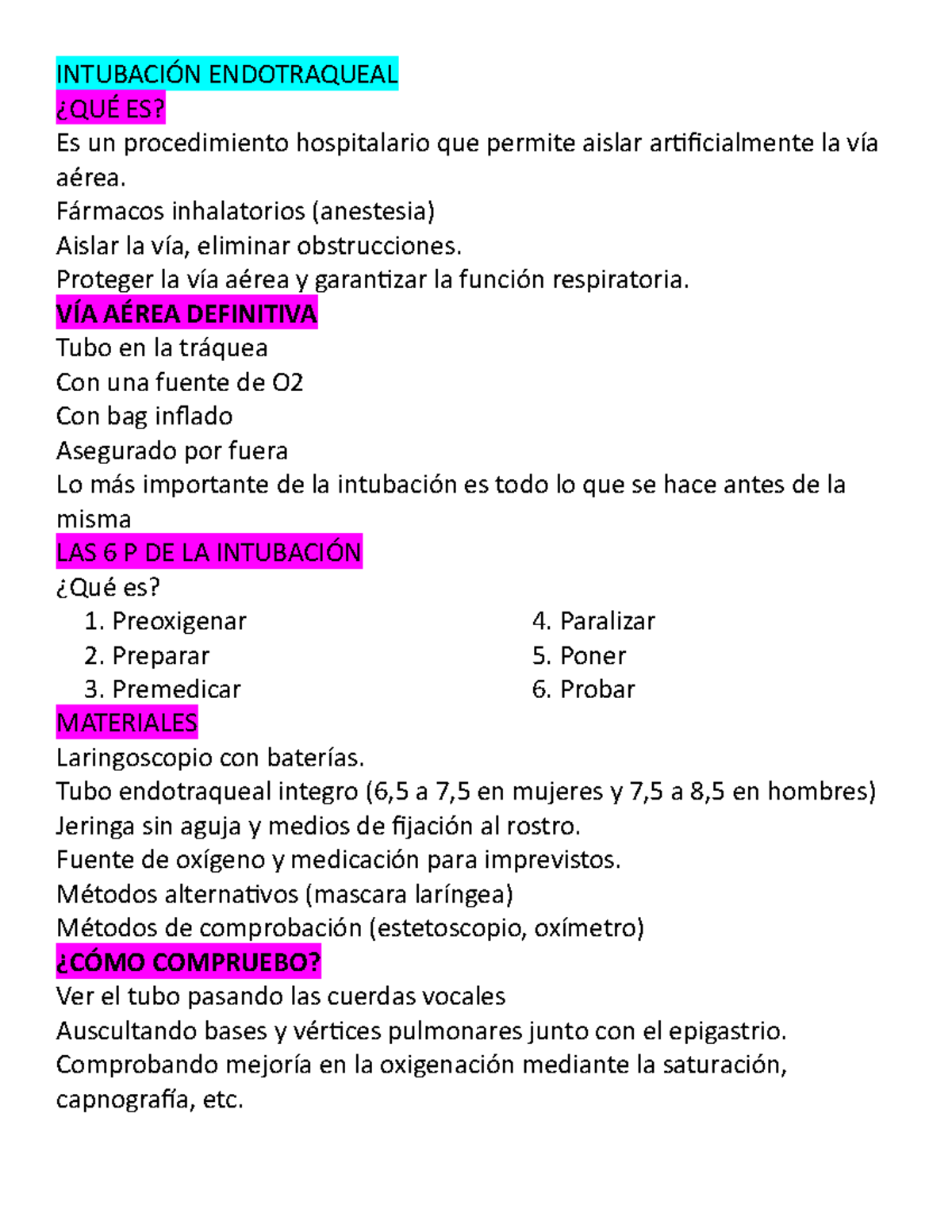 IntubacióN Endotraqueal - INTUBACIÓN ENDOTRAQUEAL ¿QUÉ ES? Es un ...