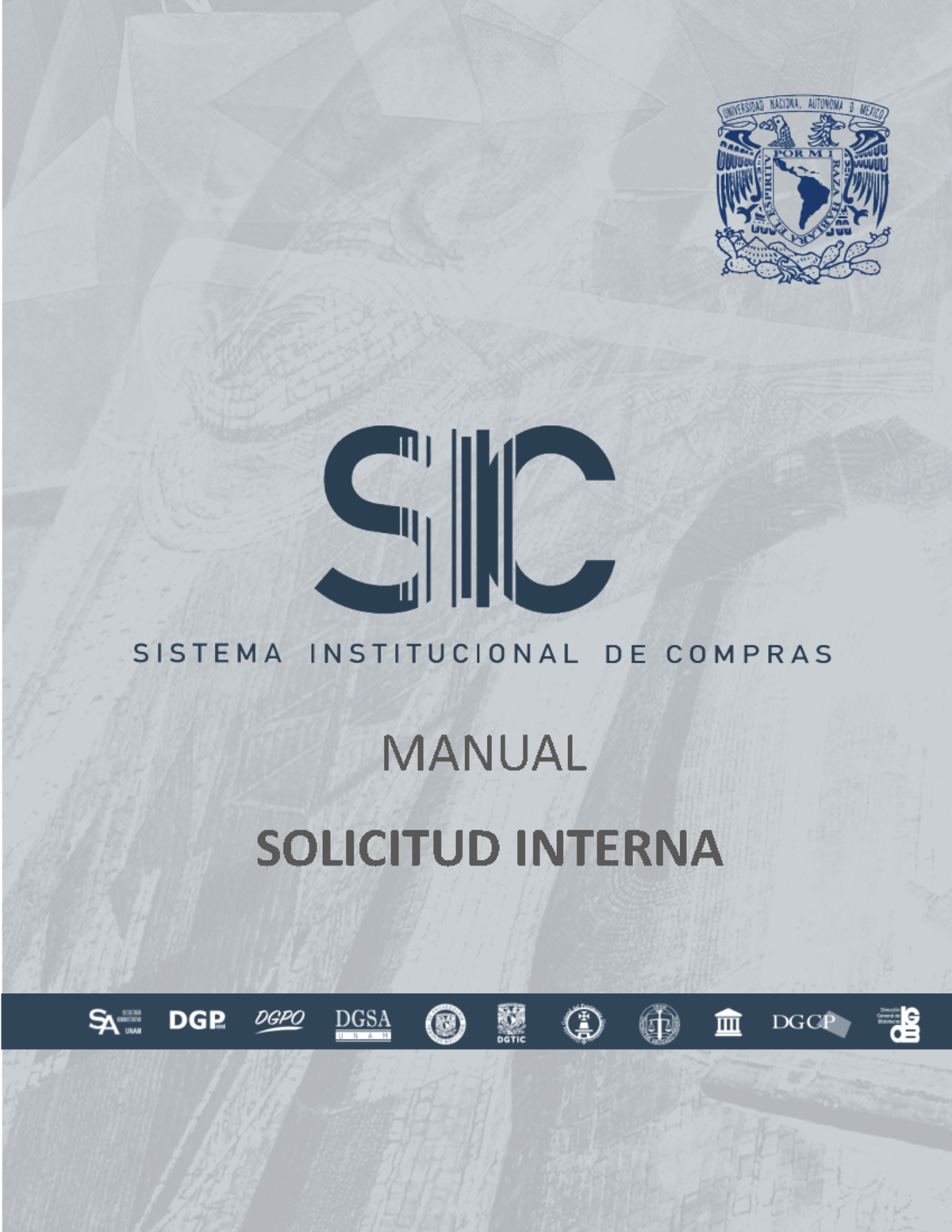 Manual SIC Captura Solicitud - MANUAL SOLICITUD INTERNA Contenido ...