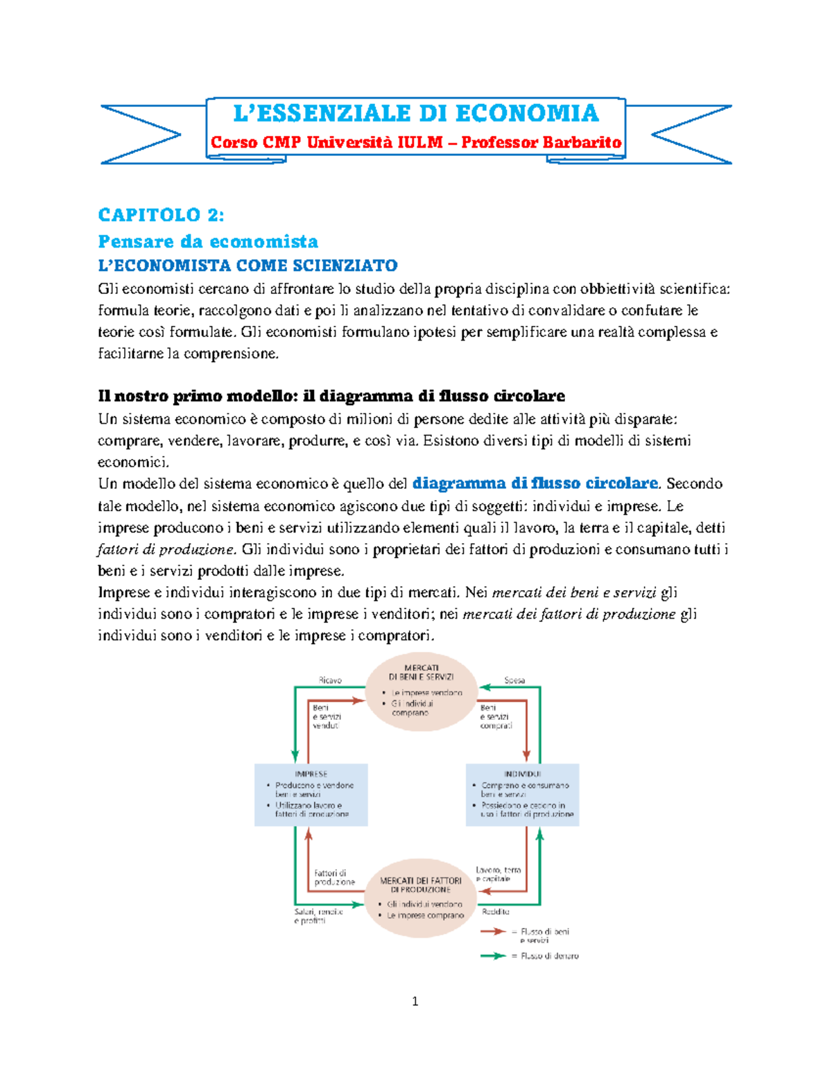 L'essenziale di economia (N. Gregory Mankiw) - L’ESSENZIALE DI ECONOMIA ...