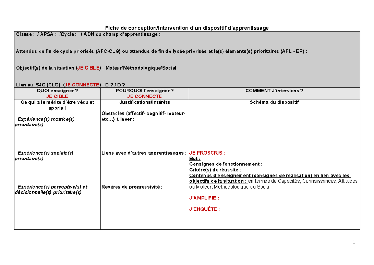 3 2024 Fiche conception situation 2024 - Fiche de conception ...