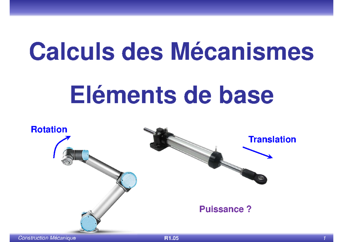 2021-09 R1.05-C3 Calculs de base des mécanismes VEtudiants ...