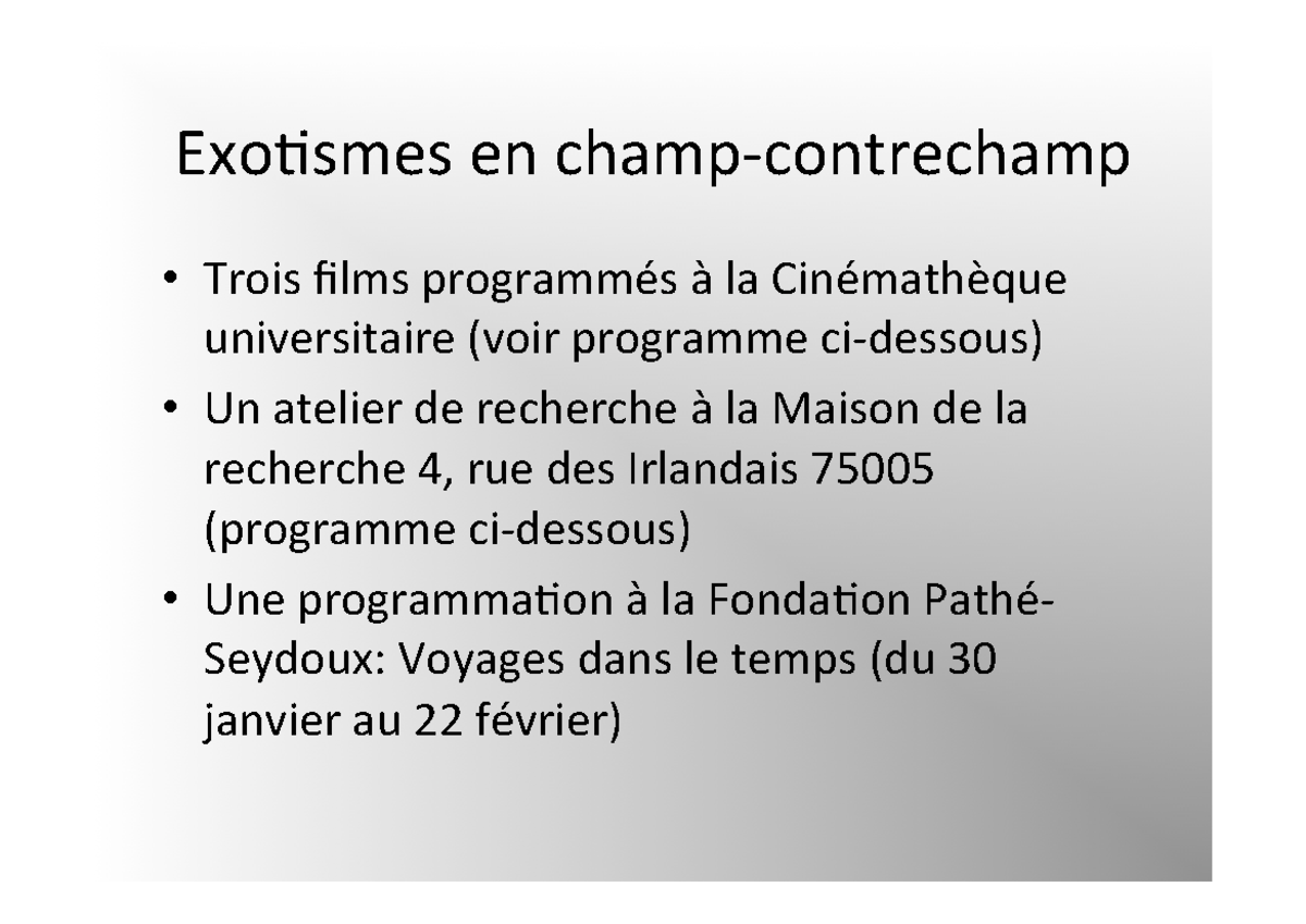 Cours Exotismes intro - Exo$smes en champ‐contrechamp • Trois films ...