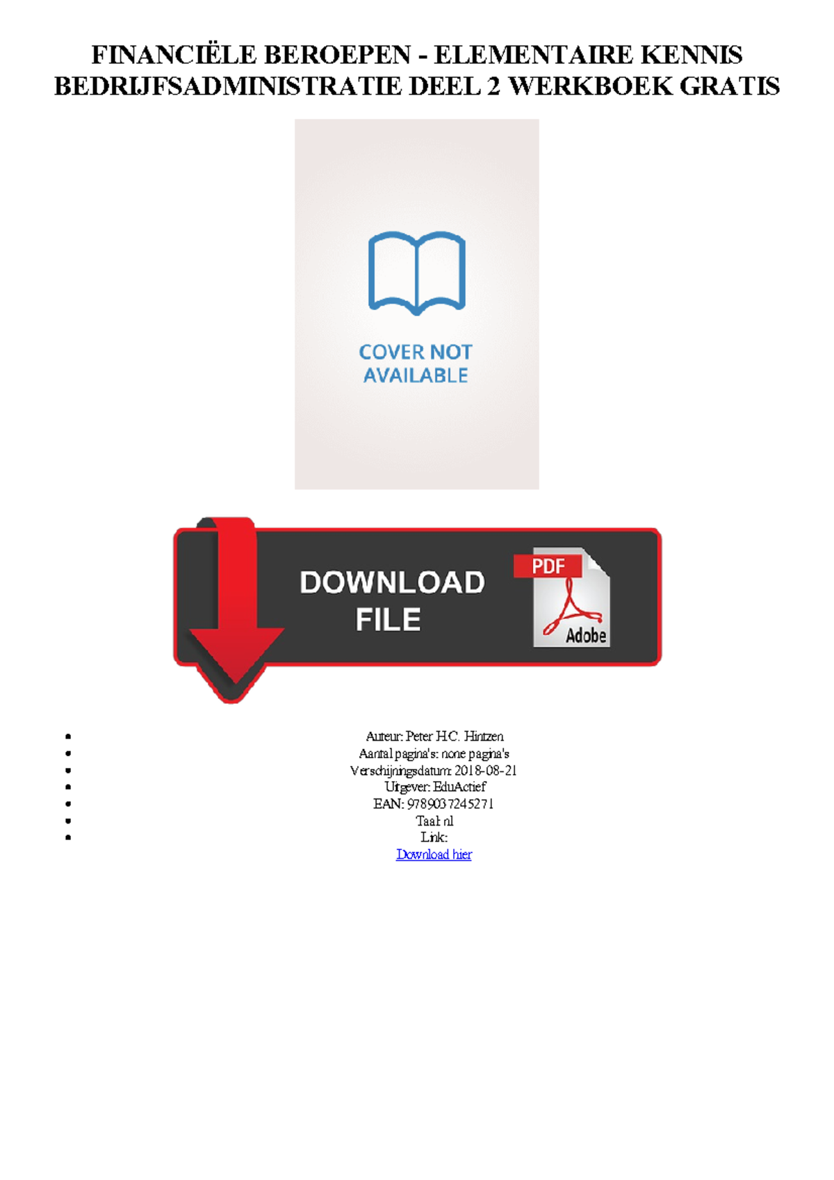 9533FAB1 8A59 5942 D299 DBF954D952ED - FINANCIËLE BEROEPEN - ELEMENTAIRE KENNIS - Studocu