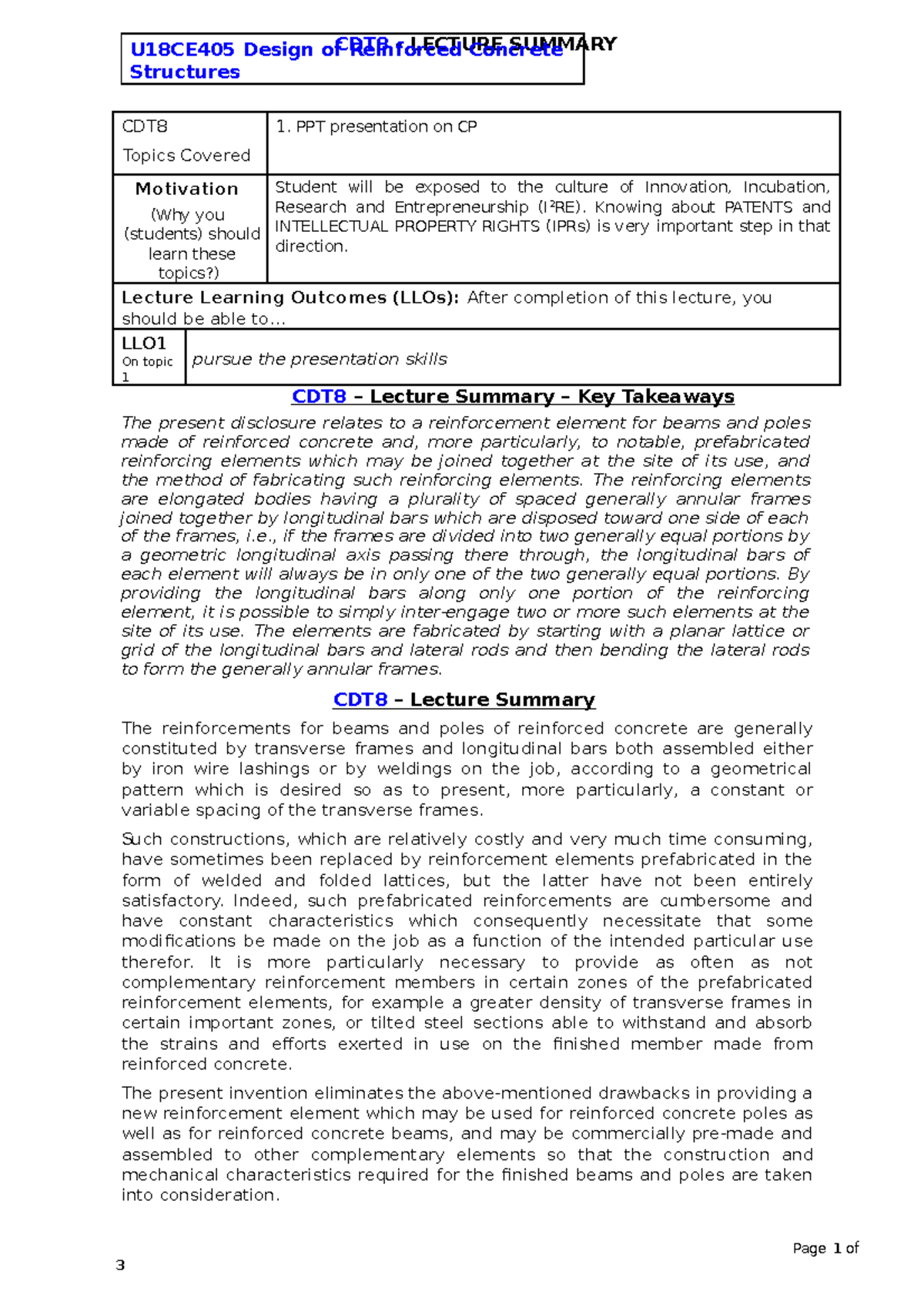 5 - the lecture notes tells us about the topics in detail by whoch we ...