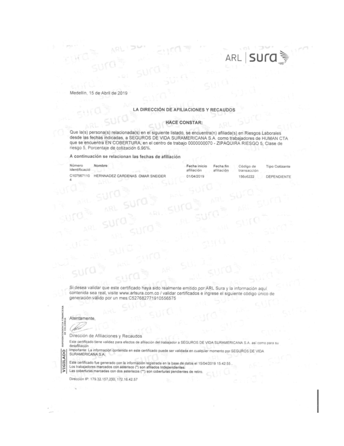 Doc1 - doc sst - Sistema de gestión de la seguridad y salud en el ...