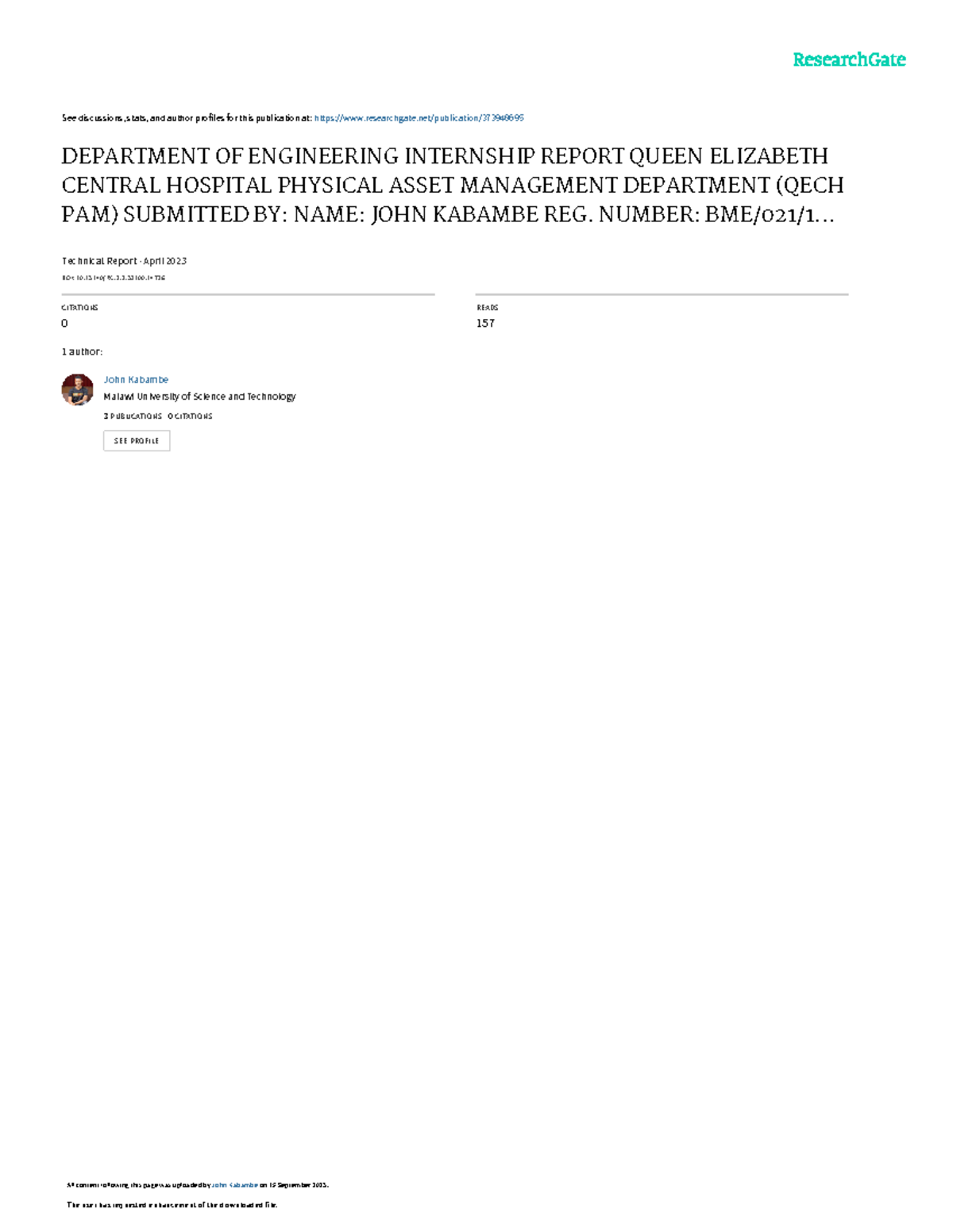 Wilfinalreportjohnkabambebme-021-17 - See discussions, stats, and ...