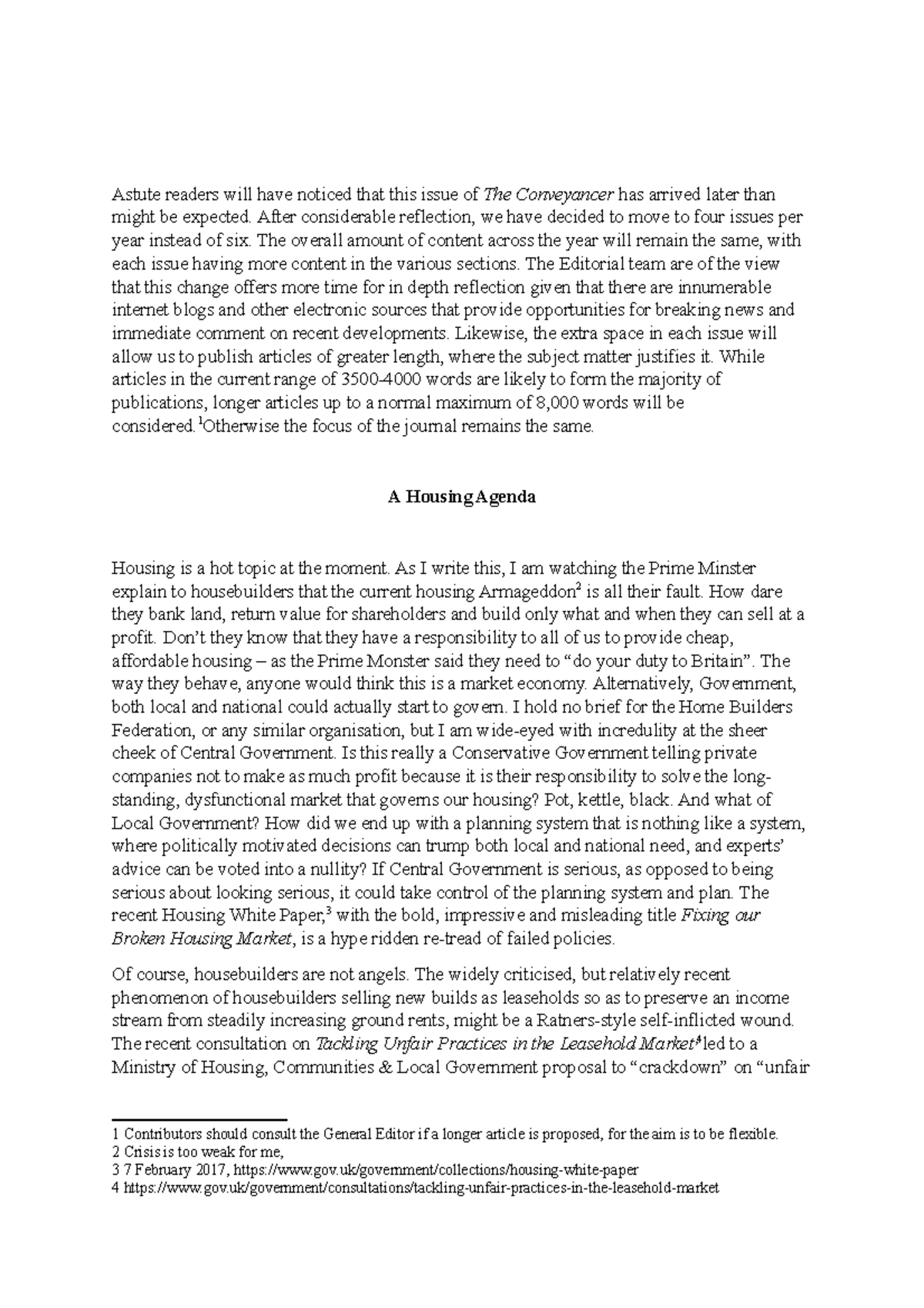 Editorial 54 - assigment - Astute readers will have noticed that this ...