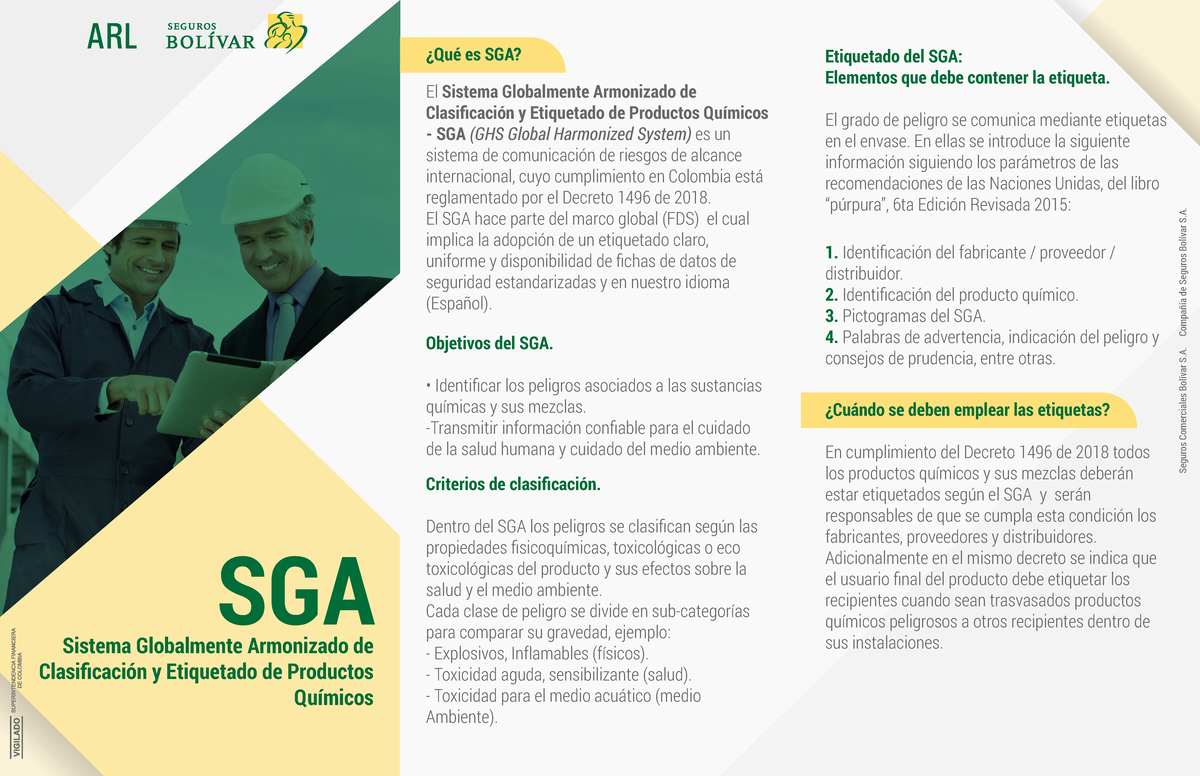 Folleto-SGA - folleto realizado sobre el sistema globalmente armonizado ...