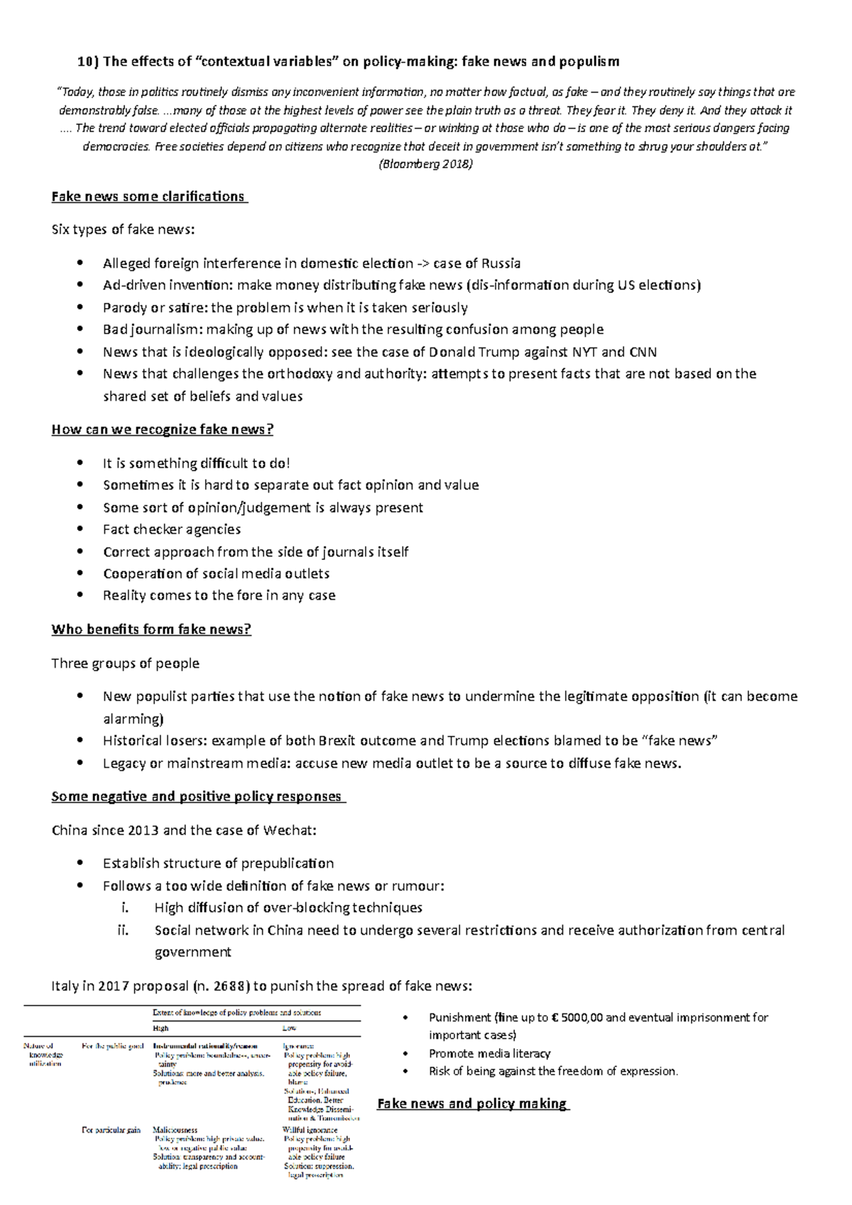 Notes (29) - appunti schematizzati - 10) The effects of “contextual ...