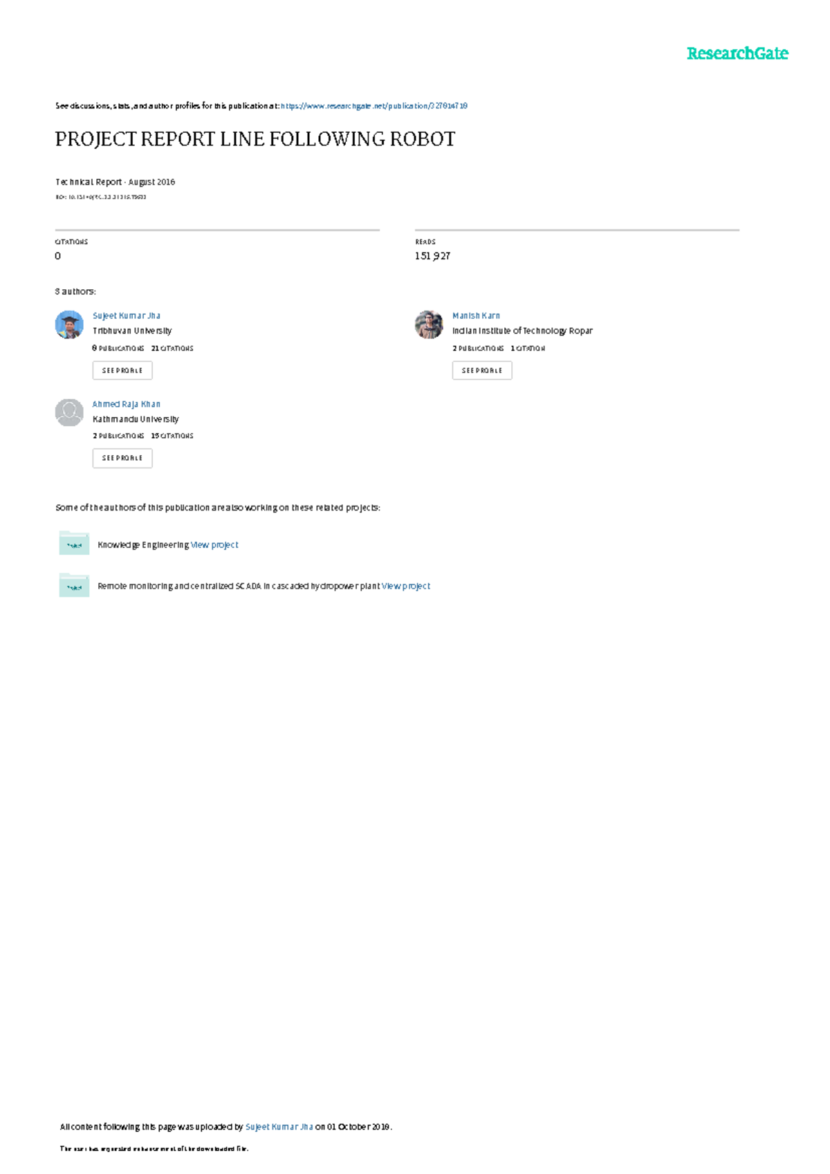 Finallfrreport - line follower - See discussions, stats, and author ...