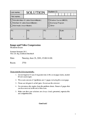 IVC Script 2022 - Contents 1. Introduction 2. Lossless Coding 3. Rate ...