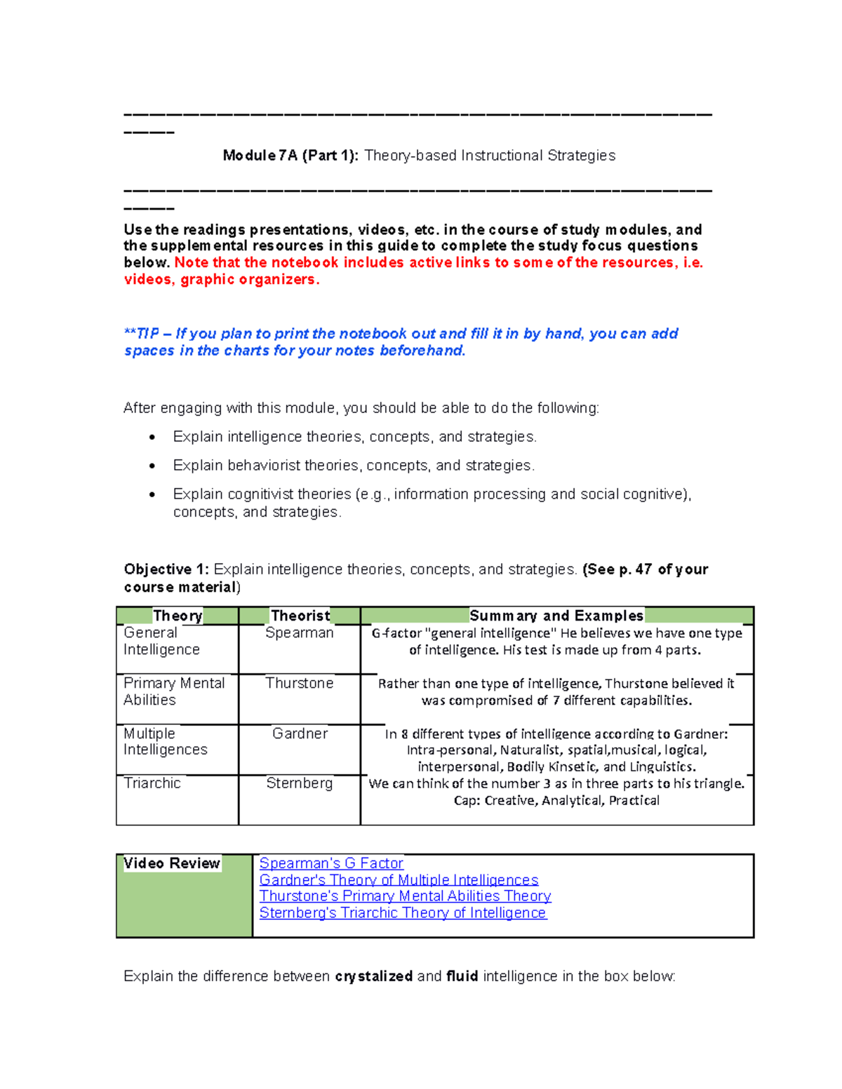Module 7A Notebook - 1 - works good - - Studocu