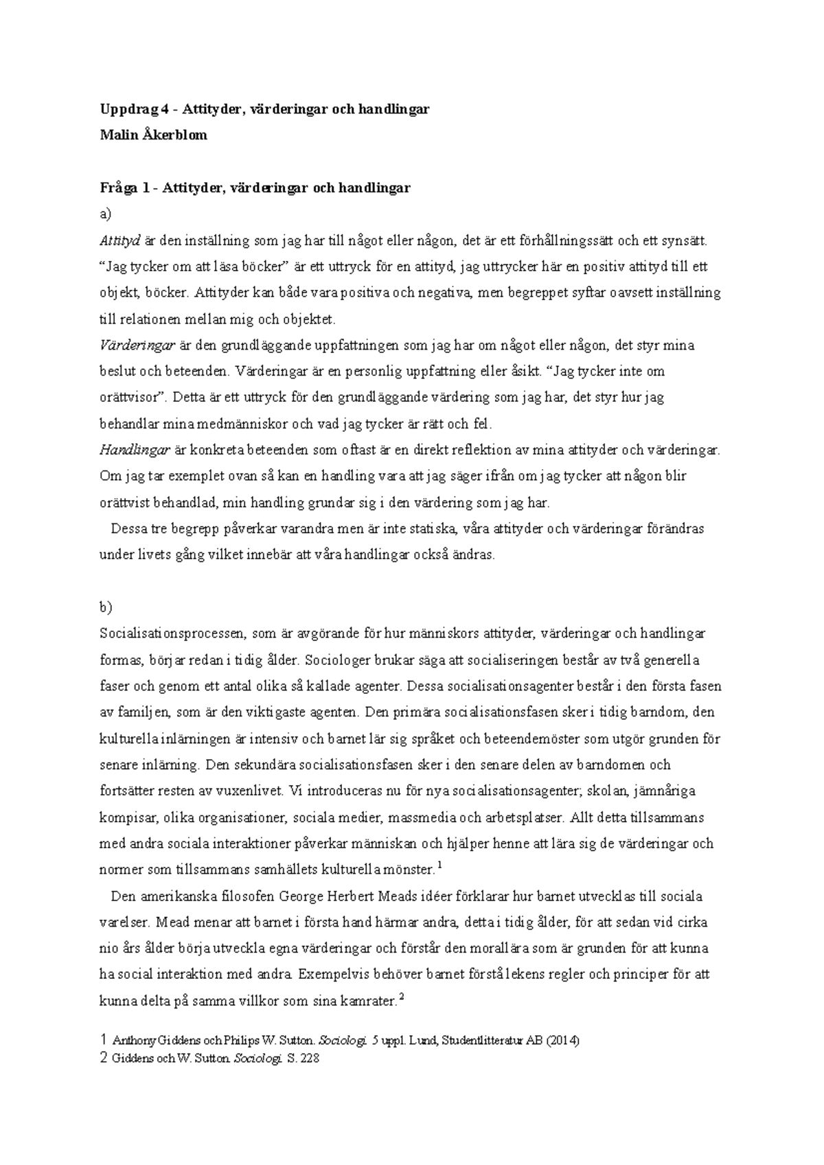 Funktionsförmåga och funktionsnedsättning 2 - uppdrag 4 - Uppdrag 4 ...